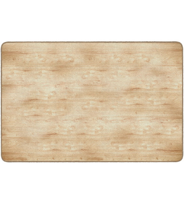 Simply Boho Rainbow Light Wood Grain, 5' X 7'6", Rectangle